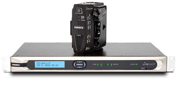 Comrex LiveShot Portable Video IP Codec w/Anton Bauer Gold Mount ...