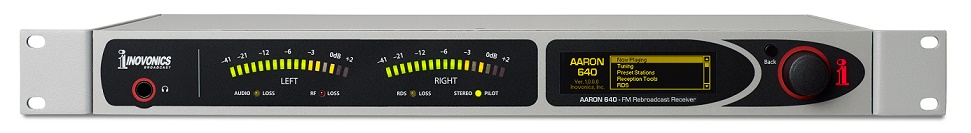 Inovonics 640 AARON FM Rebroadcast Receiver - FM & DAB Receivers & Re ...