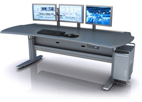 TBC Consoles SmartTrac ST3-WS - Studio Furniture - BroadcastStoreEurope.com