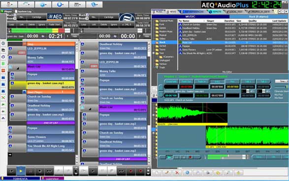 AEQ AudioPlus Planner for Radio Automation - Radio Automation/Play-Out - BroadcastStoreEurope.com