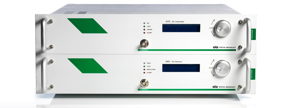 DB DRS/4B Synth. Receiver 300-512 MHz mono/mpx out - STL Audio Link 48 ...