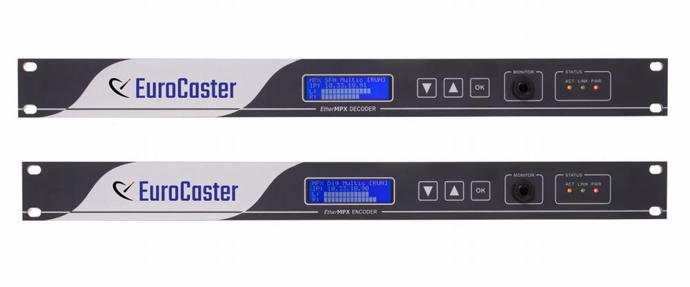 EuroCaster Digital MPX IP Encoder + Decoder set New Generation - IP ...