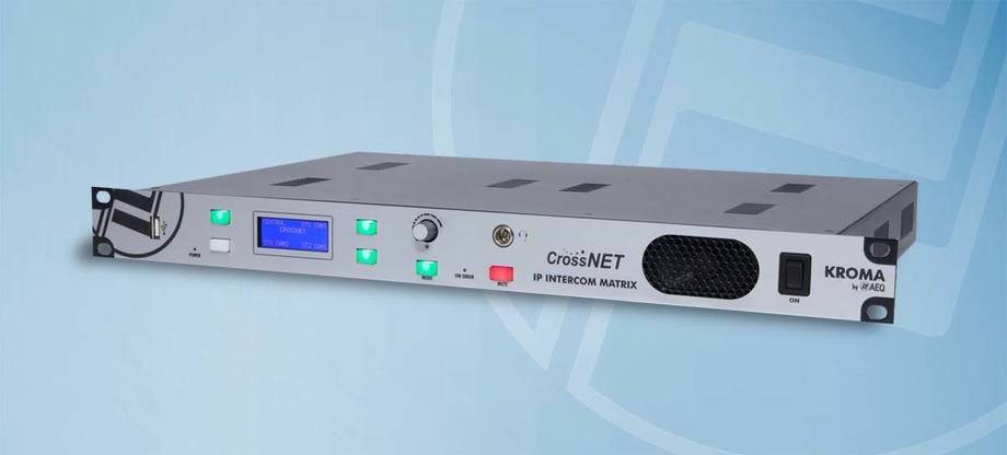 AEQ Crossnet 104 port Intercom Matrix - Audio switch & distribution ...