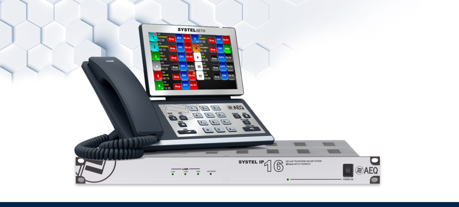AEQ SYSTEL IP 16 TV Coordination and Intercommunication System 20 lines ...