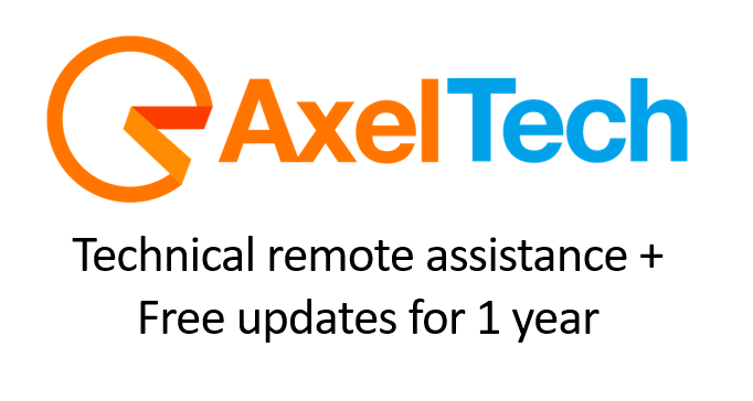 Axel Technical Remote Assistance + Free Updates for XPLAYOUT - TV ...