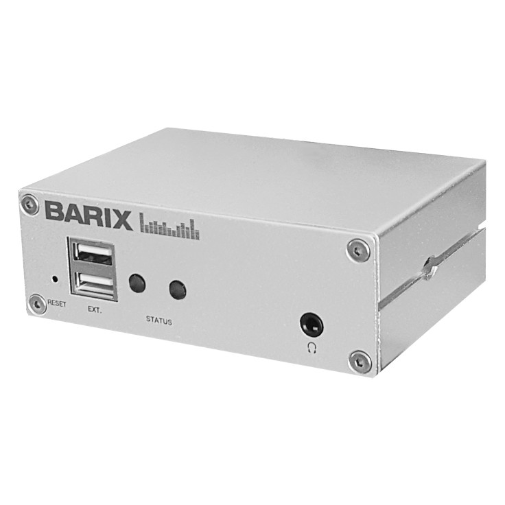 Barix Instreamer ICE Audio Encoder/Server - IP & ISDN Audio Codecs ...