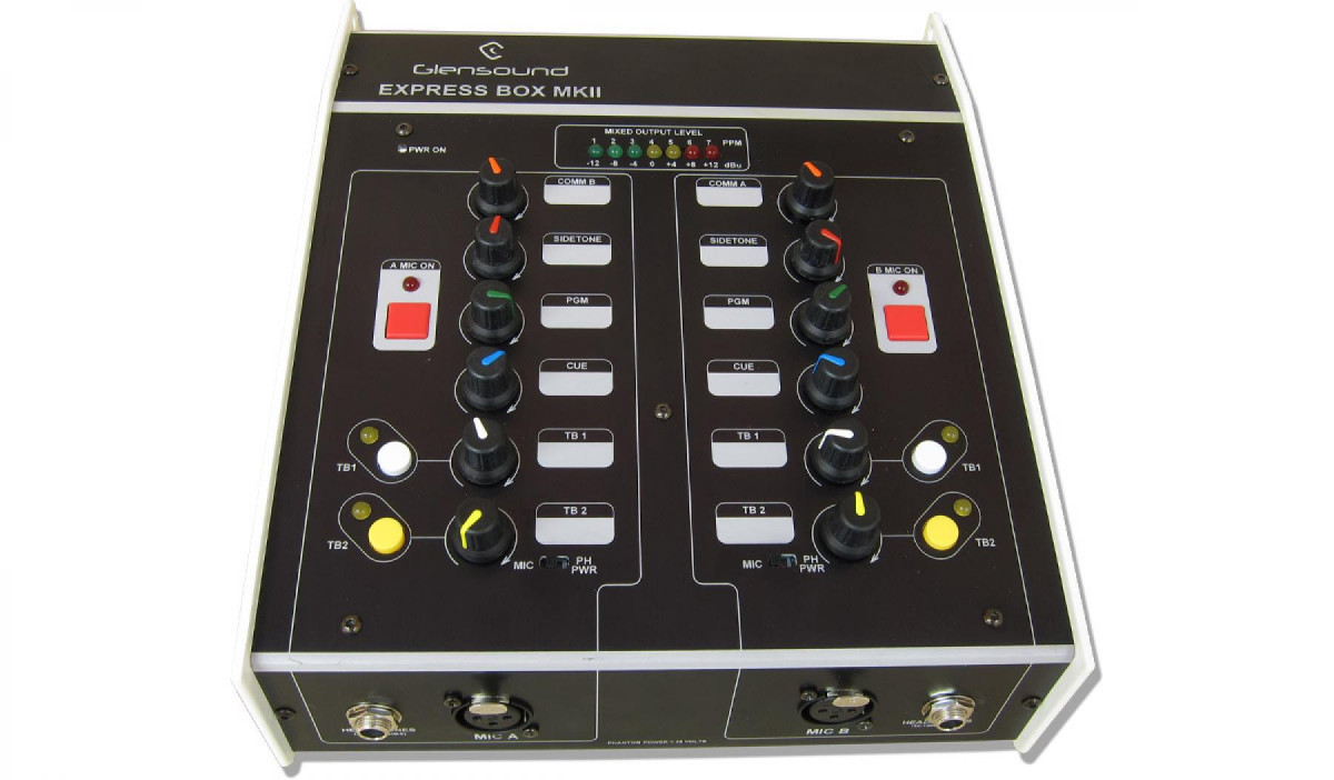 Glensound Express Box MK II Simple 2 position commentary unit ...