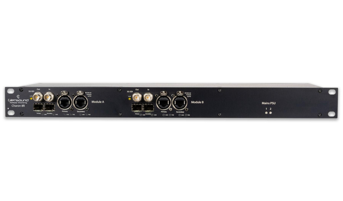Glensound Charon 8R2 Rack Mount 8 Channel Dante/SDI embedder de ...
