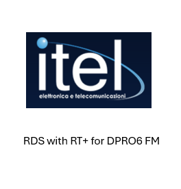 Itel RDS with RT+ for DPRO6 FM broadcast audio processor - ON AIR Broadcast Processors ...