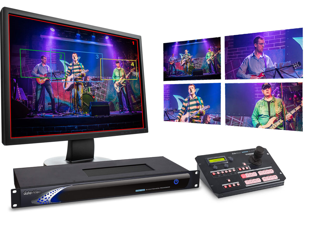 Datavideo KMU-100 4K Multicamera Processor - Video Mixer & Switchers ...