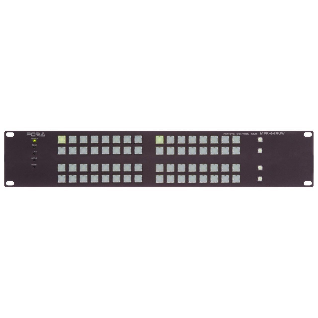 For-A MFR-64RUW Simple 64 button Router Control panel - Video Routers ...