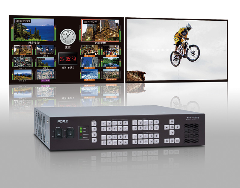 For-A MV-4200 Multiviewer - Video Monitors - BroadcastStoreEurope.com