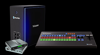 Vizrt TriCaster TC Mini 4K Bundle - incl. TC Mini Control Surface, two ...