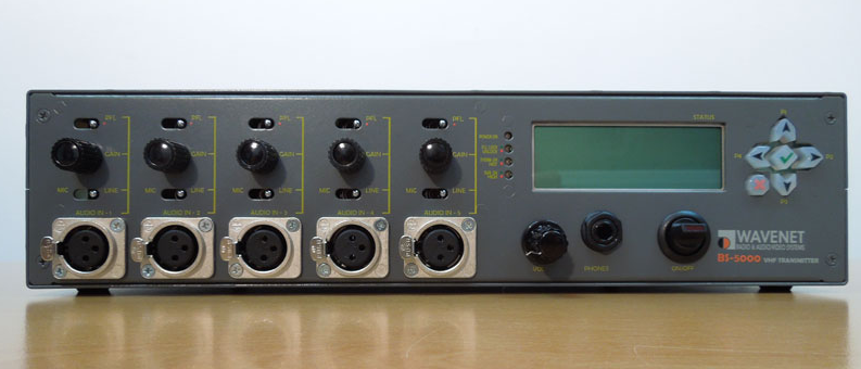 Wavenet BS-5000 Mobile radio-link transmitter - STL Audio Link 48-1100 ...