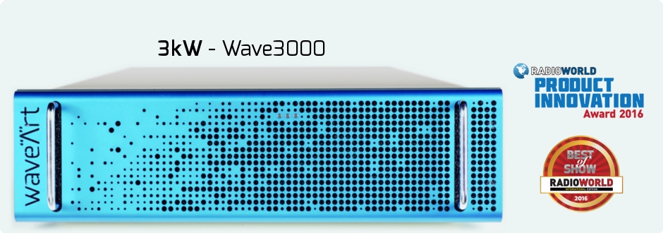 WaveArt Wave3000 Digital FM Transmitter - 3kW - ABE WaveArt FM ...