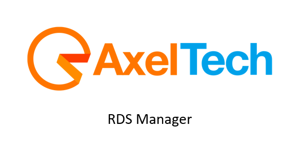 Axel RDS Manager Software - Management and Archive software ...
