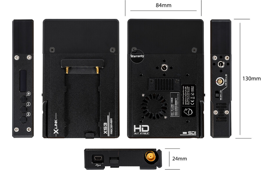 DwarfConnection DC-X.LINK-XS3 WHDI Receiver HDMI - Wireless Video ... DwarfConnection DC-X.LINK-XS3 WHDI Receiver HDMI - Wireless Video ...