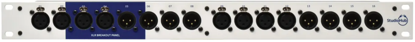 Studiohub BREAKOUT BOX 4F/4M/4F/4M XLR PATTERN - Miscellaneous ...