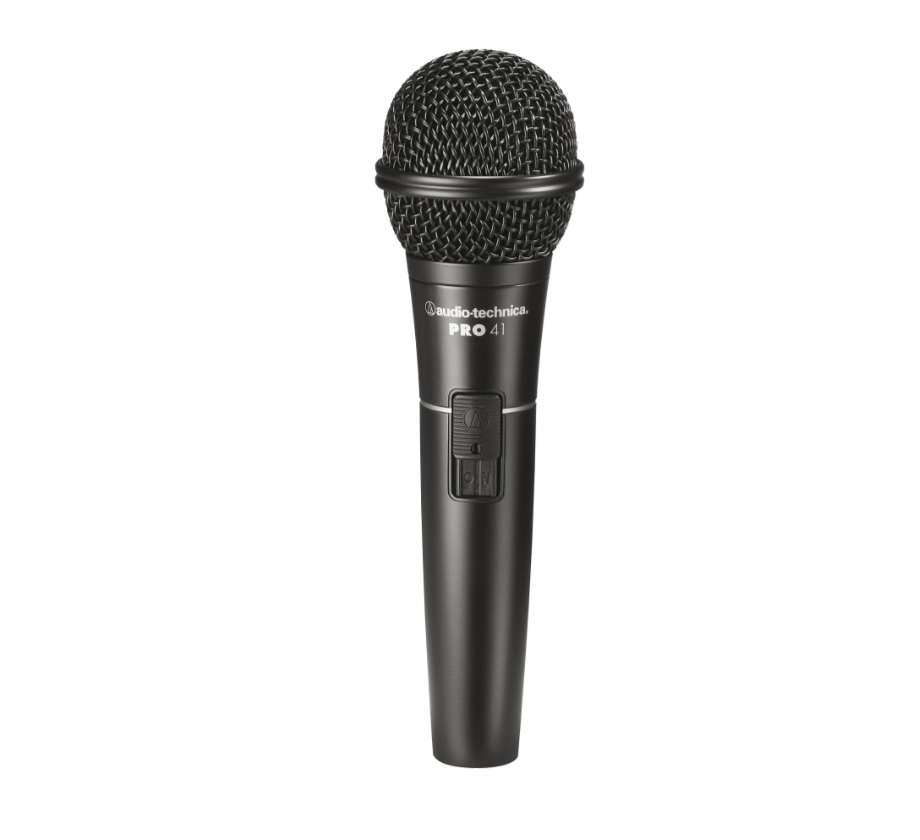 Audio-Technica PRO41 Handheld Dynamic Mic, switch, 4m XLR cable - Stage ...