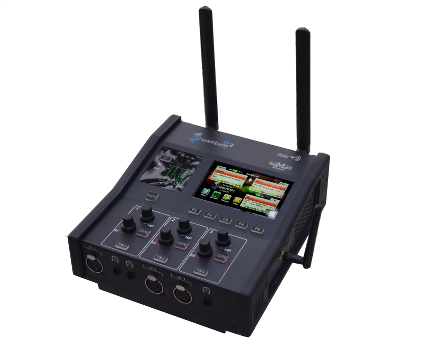 Prodys Quantum2 XL - Portable audio/video codec, 5 MIC/LINE inputs. : 1 ...