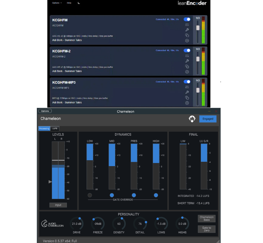 Angry Audio leanEncoder + C6s bundle-Professional audio stream encoding ...