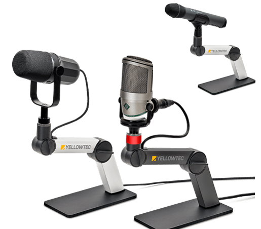 Yellowtec YT3005 m!ka Table Stand alu/with OnAir signal/open cable ends ...