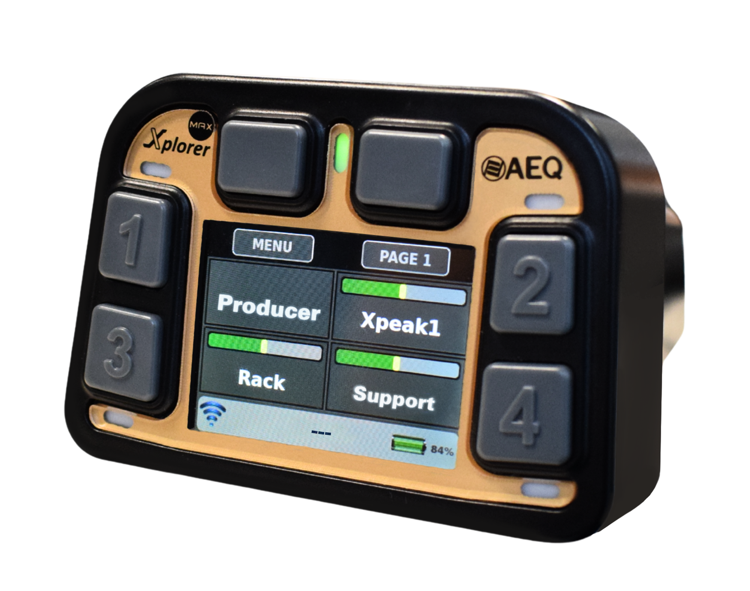 AEQ XPLORER MAX Wireless belt pack - Intercom / Talk Back - BroadcastStoreEurope.com